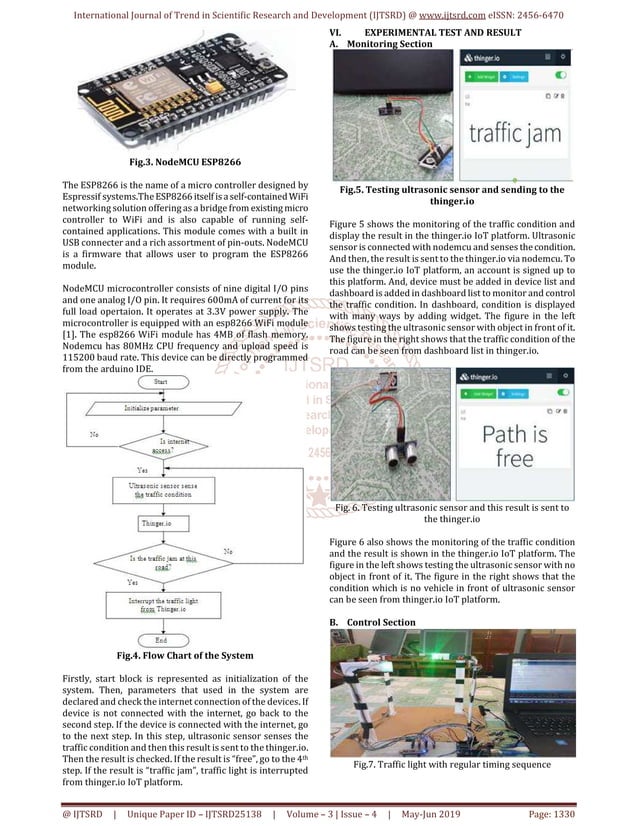 Traffic Monitoring and Control System Using IoT | PDF