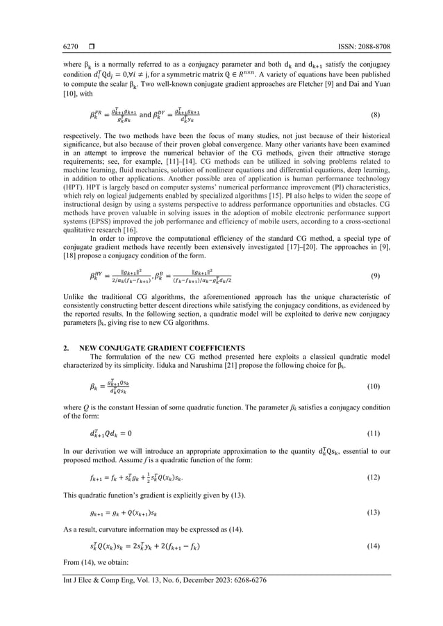 An Enhanced Fletcher Reeves Like Conjugate Gradient Methods For Image Restoration Pdf
