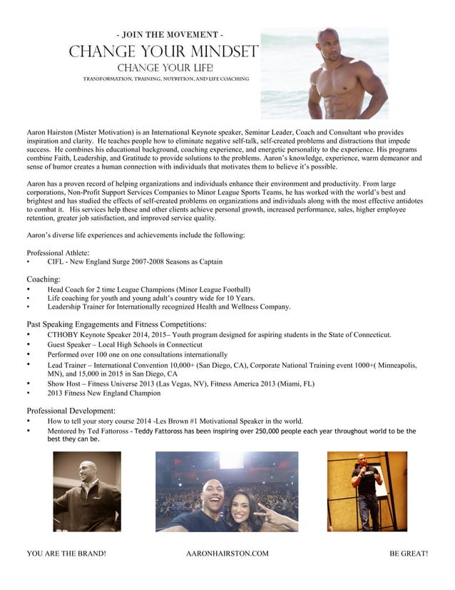 Aaron Hairston Bio Rev 1 | PDF