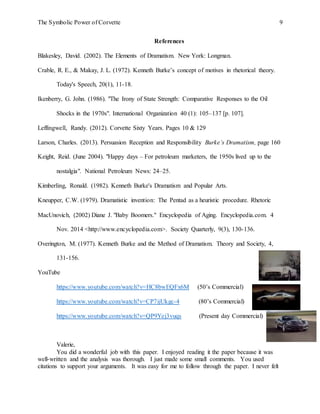 Corvette in College | DOCX | Performance Cars | Auto Type