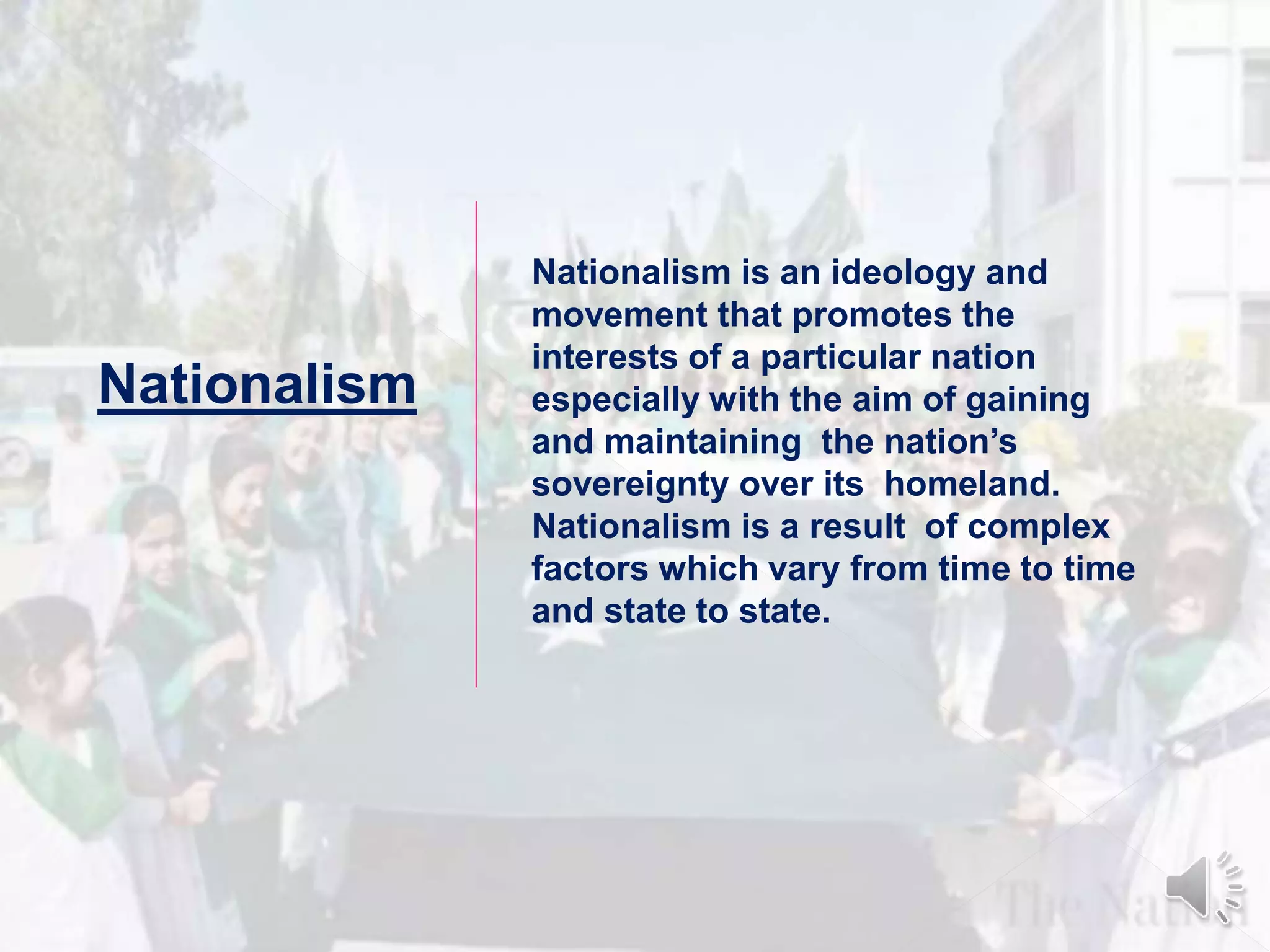 Factors of Nationalism | PPT