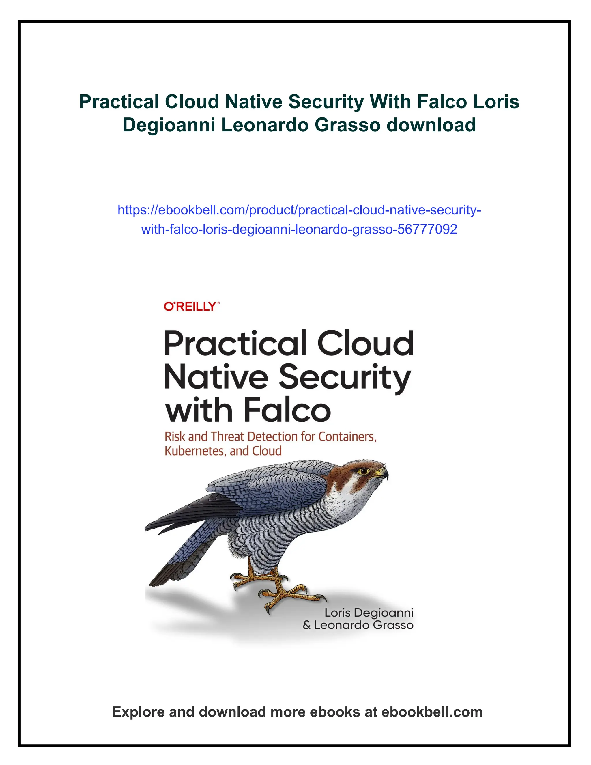 Practical Cloud Native Security With Falco Loris Degioanni Leonardo ...
