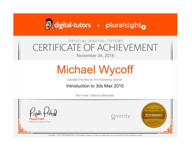 Intro To 3ds Max 2015 Certification | PDF