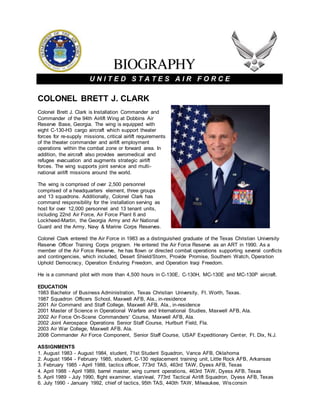 11052015 Bio - Clark | DOCX