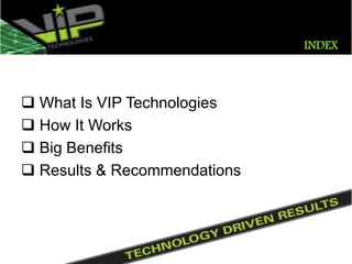 VIP Technologies PowerPoint Presentation | PPT