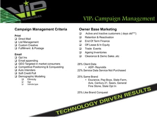 VIP Technologies PowerPoint Presentation | PPT