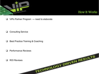 VIP Technologies PowerPoint Presentation | PPT