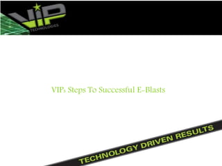 VIP Technologies PowerPoint Presentation | PPT