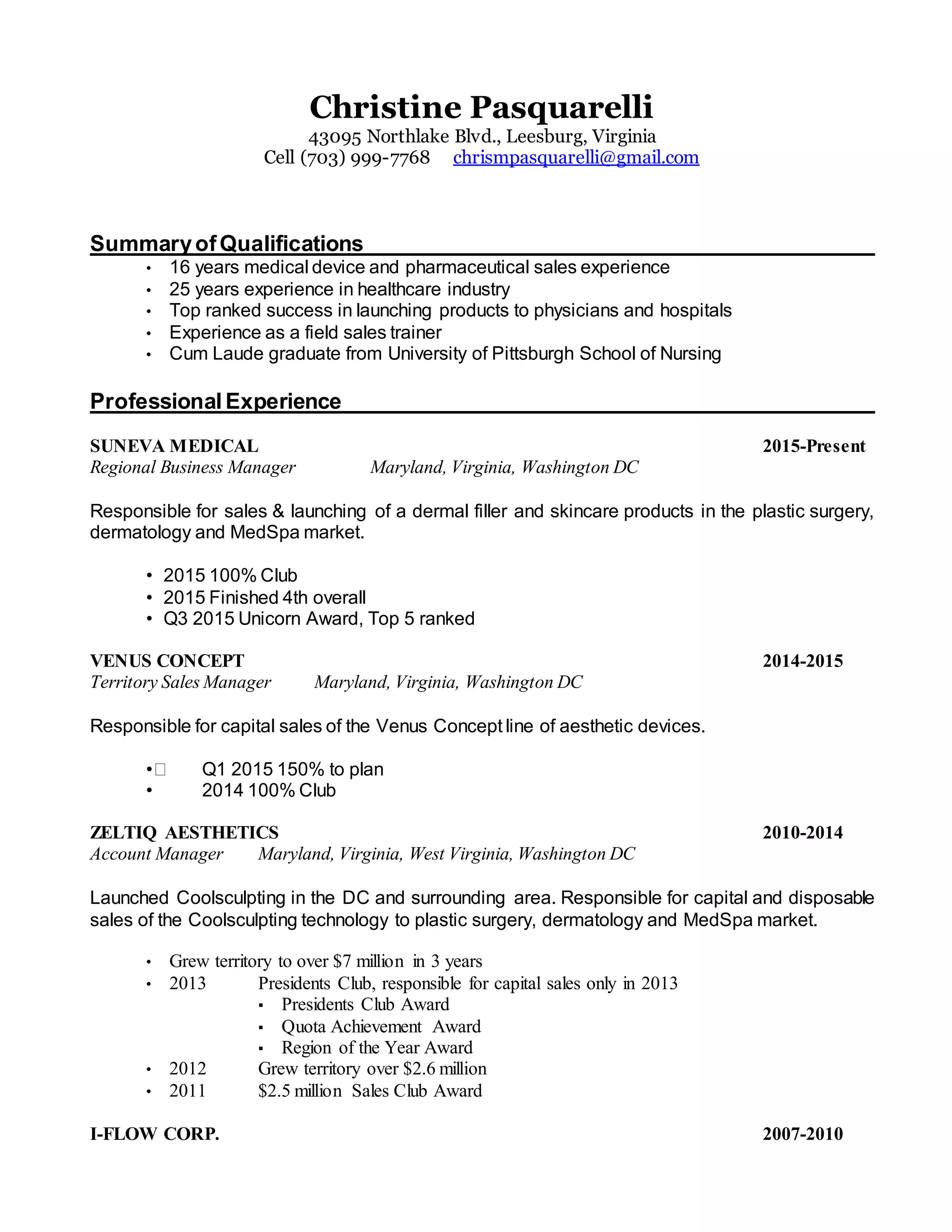 ChrisPasquarelliResume5-16 | DOCX