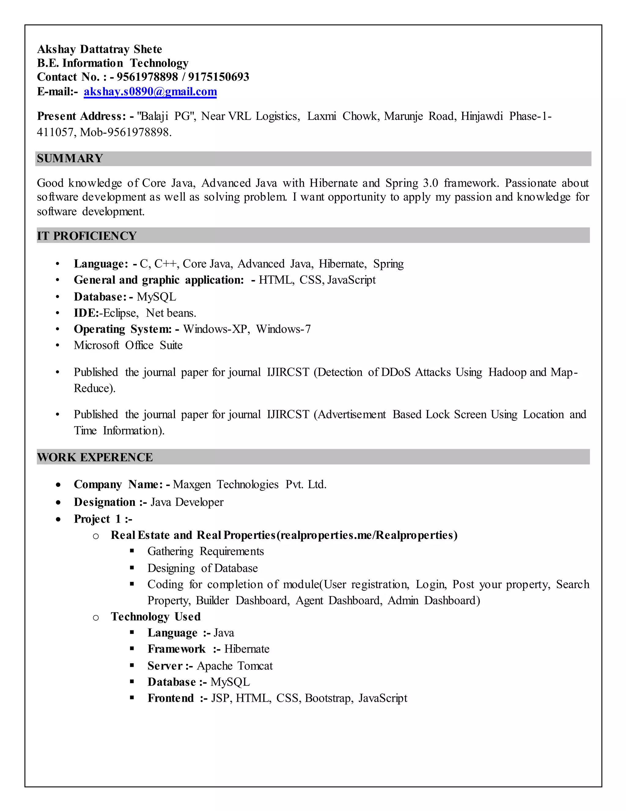 AkshaySheteResume | DOCX