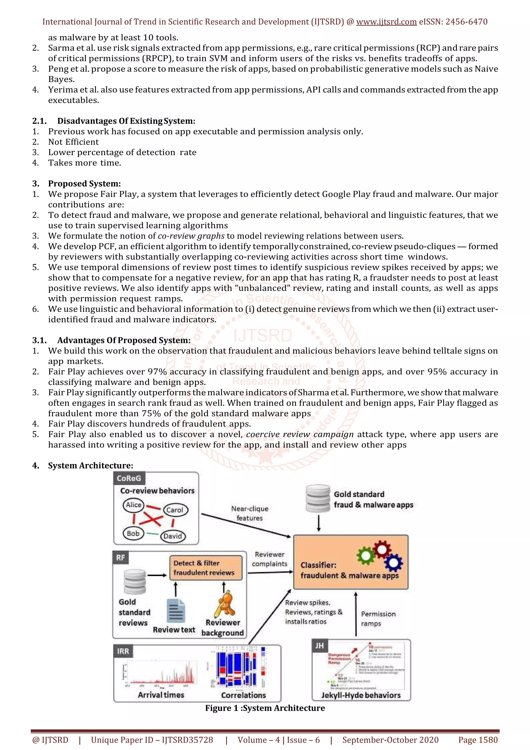 Fraud and Malware Detection in Google Play by using Search Rank | PDF
