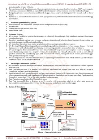 Fraud and Malware Detection in Google Play by using Search Rank | PDF