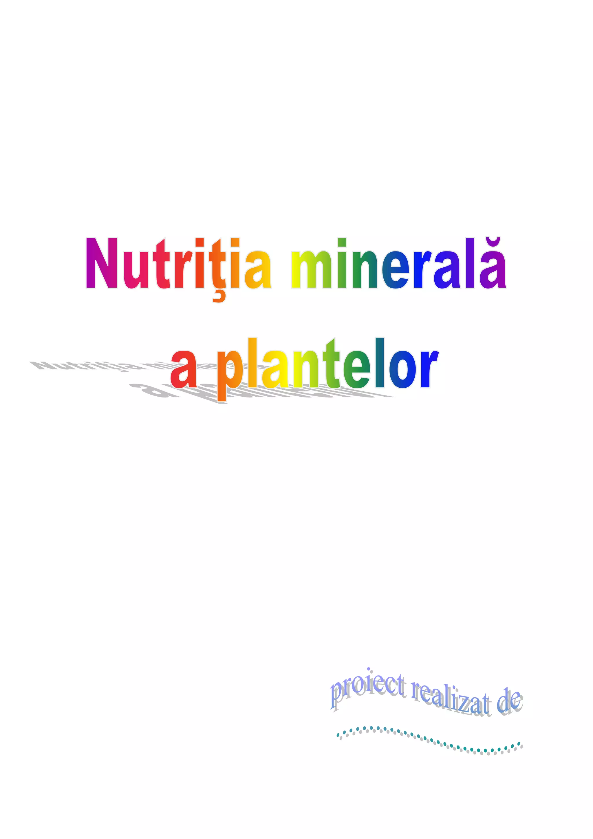 NUTRITIA PLANTELOR | DOC