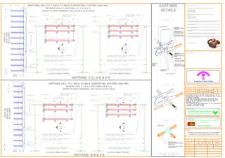 M.V/H.V Cable trays earthing systems | PDF