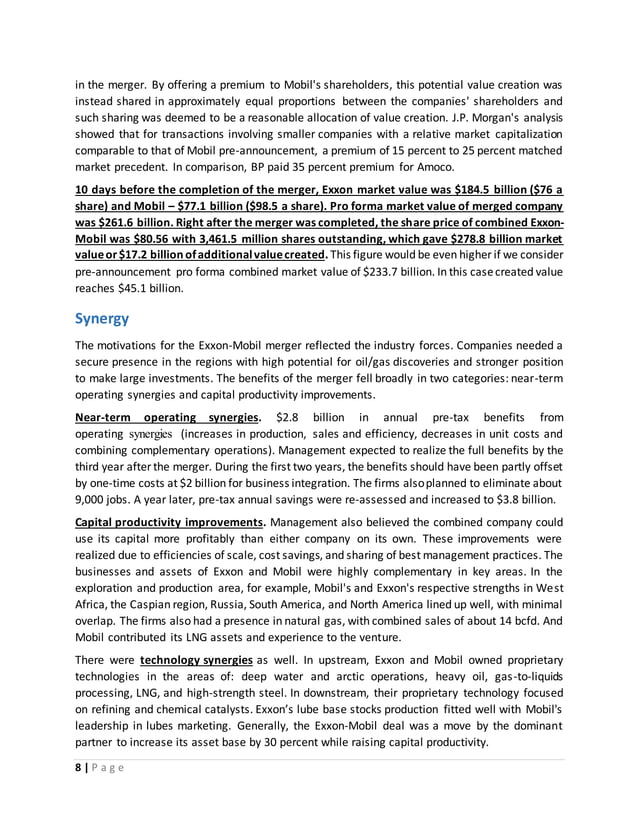 Merger of ExxonMobil Corporation v2 | DOCX