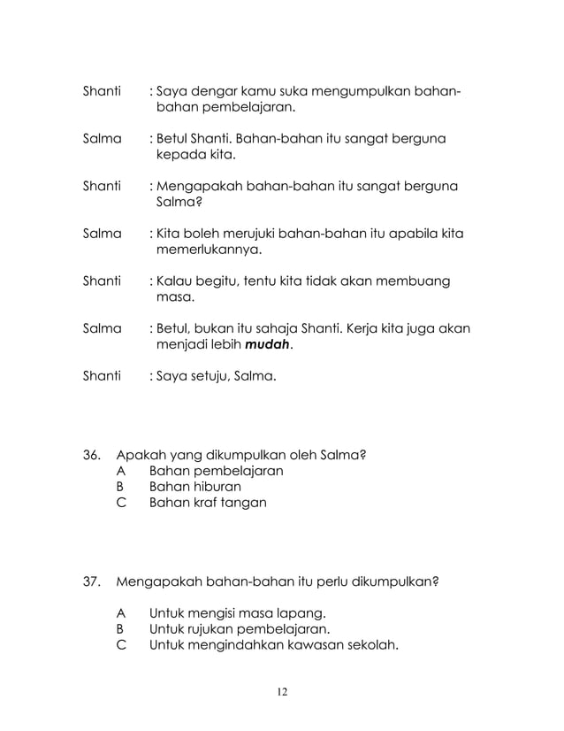 28435914-Soalan-BM-Bahasa-Melayu-Pemahaman-Tahun-2.doc