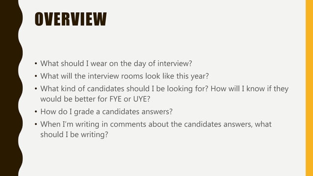 Indivdiual Interview RA Training | PPTX | Resume Writing and Advice ...