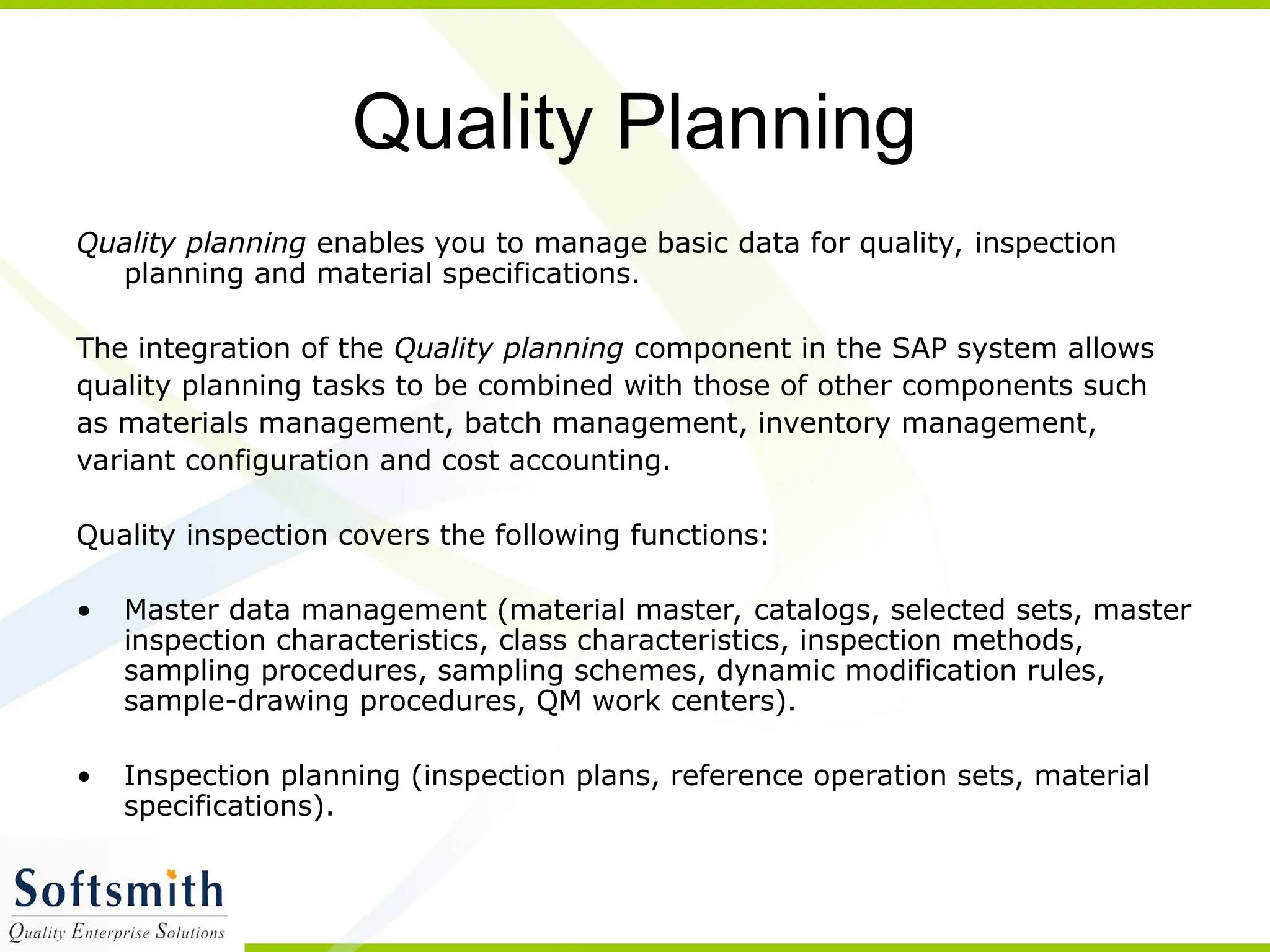 SAP-QM.ppt for Quality Management training | PPT