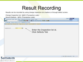 SAP-QM.ppt for Quality Management training | PPT
