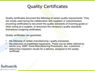 SAP-QM.ppt for Quality Management training | PPT