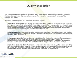 SAP-QM.ppt for Quality Management training | PPT