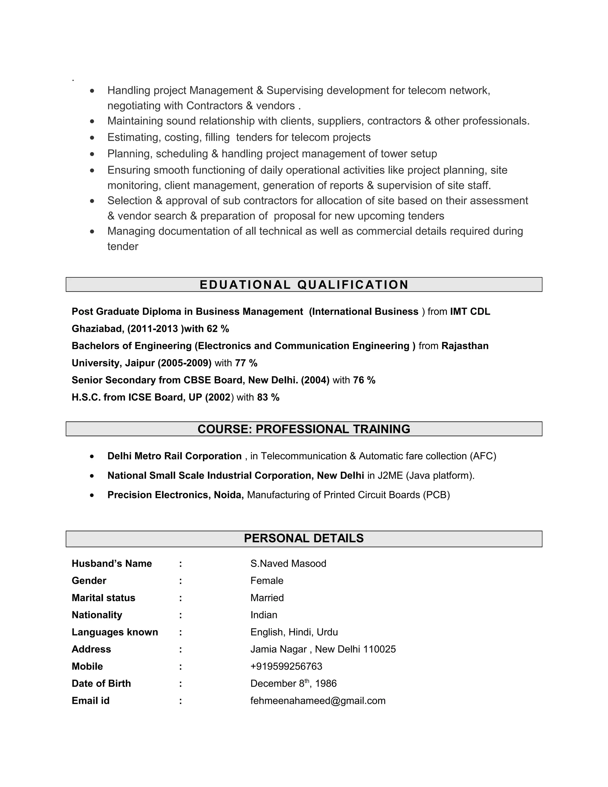 5yr_Tendering & Estimation Engineer | DOC | Construction Industry ...