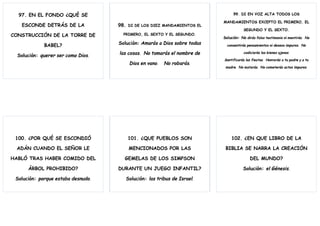 El juego de las preguntas | PDF