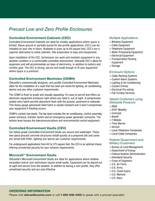 Below Ground Precast Enclosures | PDF