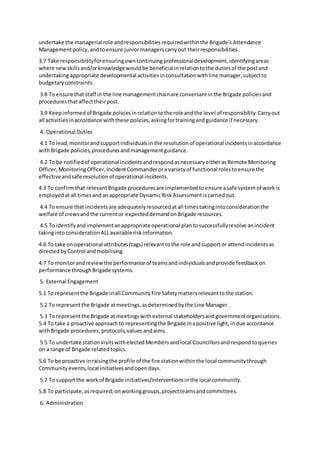 STATION MANAGER CORE DUTIES AND RESPONSIBILITIES | DOCX