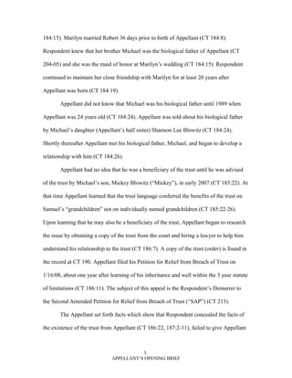 writing sample opening brief quick | DOC