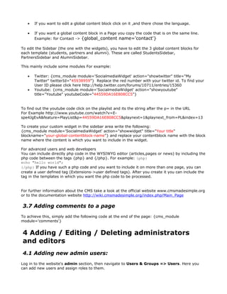 AIESEC CMS - User guide | DOC | Web Development | Internet