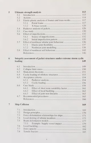 Nonlinear Analysis Of Offshore Structures Bjrn Skallerud | PDF