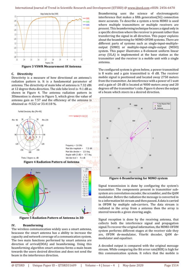 Design and Simulation of Smart Antenna for D2D Communication | PDF