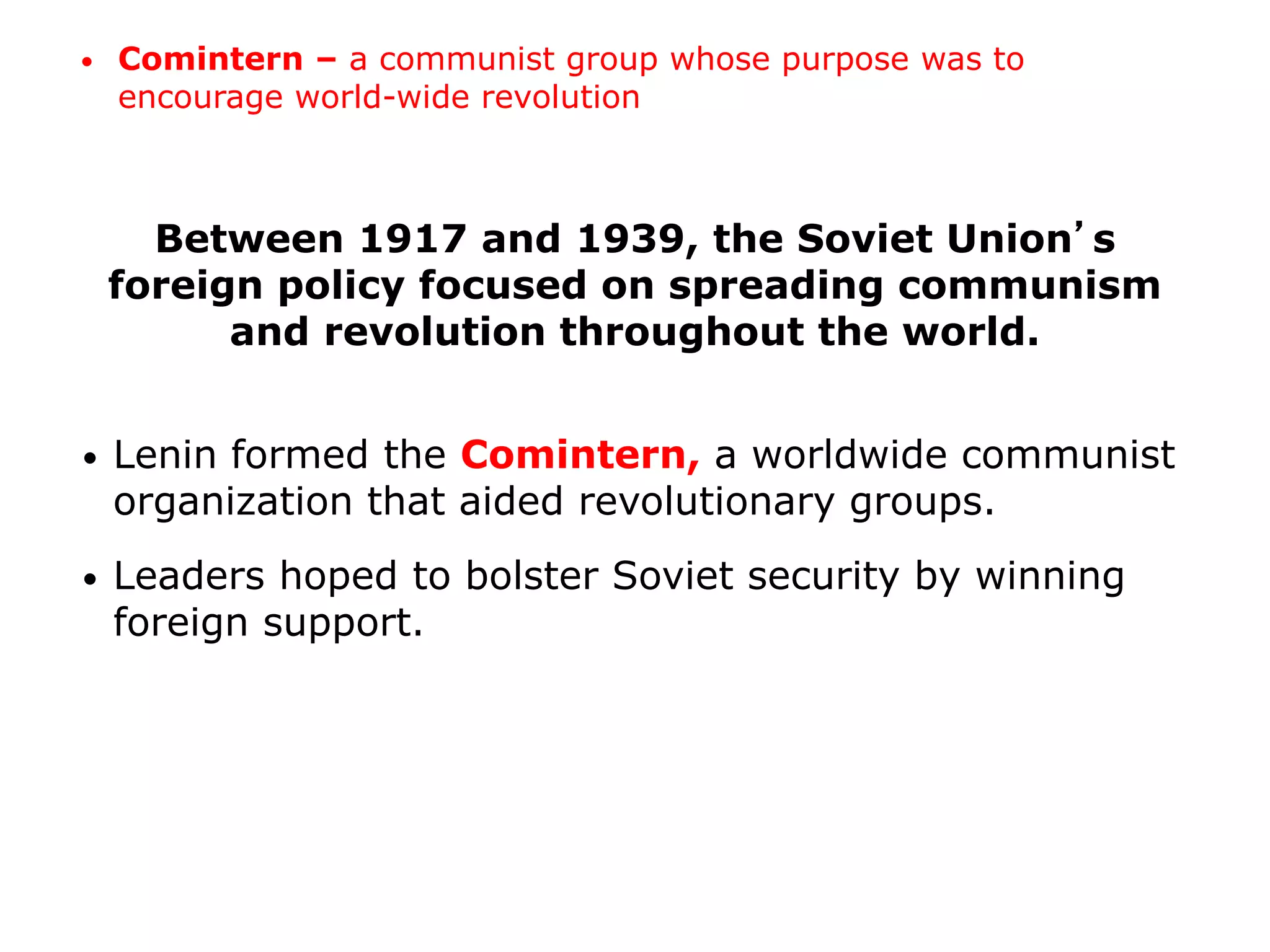 28 4 soviet union under stalin | PPT