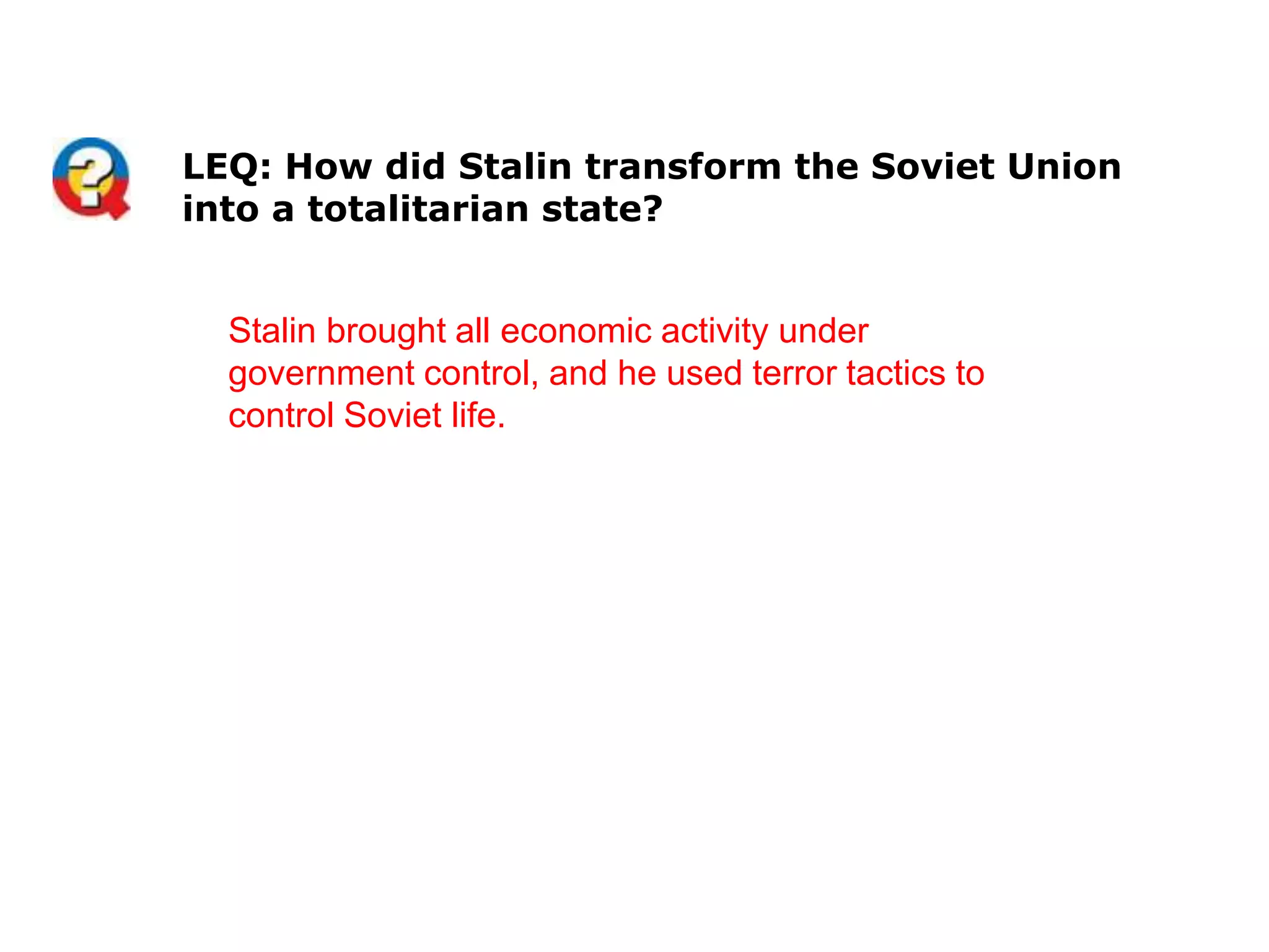 28 4 soviet union under stalin | PPT