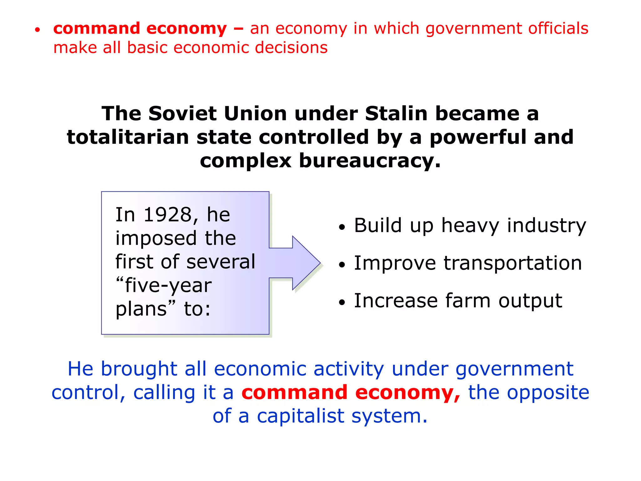 28 4 soviet union under stalin | PPT