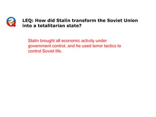 28 4 soviet union under stalin | PPT