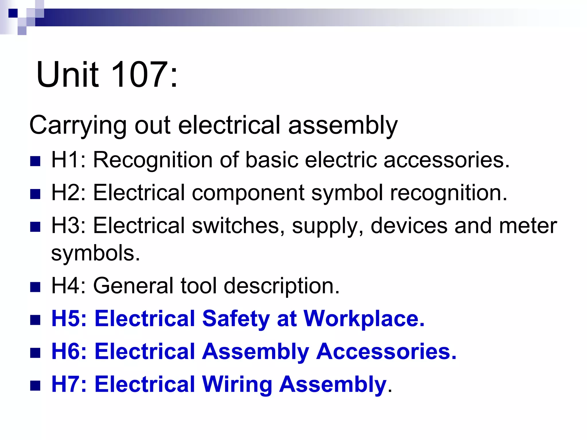 2850-107 Carrying out electrical assembly (H0) Solution.pptx