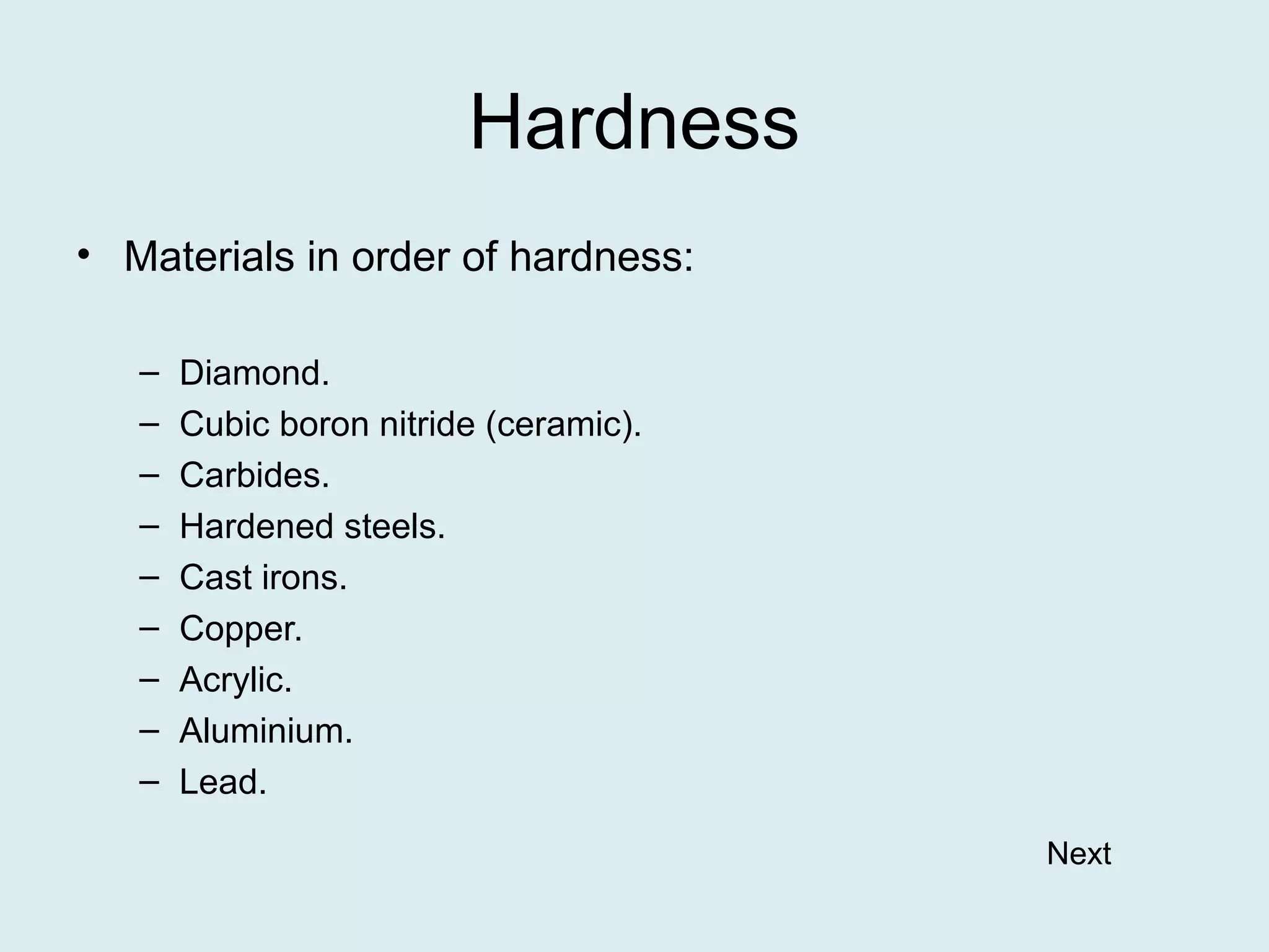 2850 20 unit 202 physical and mechanical properties of materials | PPT
