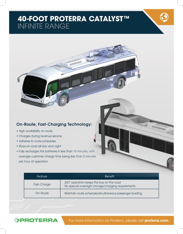 Proterra TearSheet | PDF