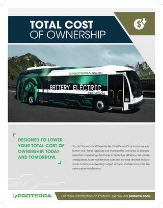 Proterra TearSheet | PDF