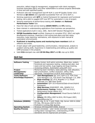 Resume - Gagan Gupta | DOC | Databases | Computer Software and Applications