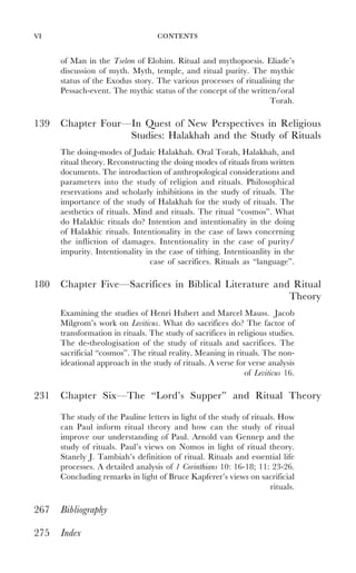 Rituals And Ritual Theory In Ancient Israel Ithamar Gruenwald | PDF