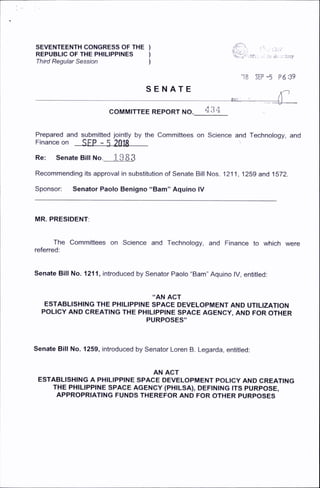 2854324910! COMMITTEE REPORT NO. 434 | PDF