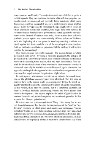 The End Of Globalization Lessons From The Great Depression Harold James ...