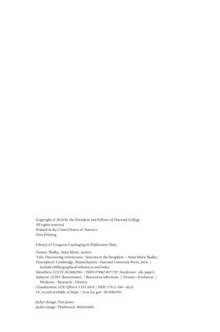 Discovering Retroviruses Beacons In The Biosphere Anna Marie Skalka | PDF