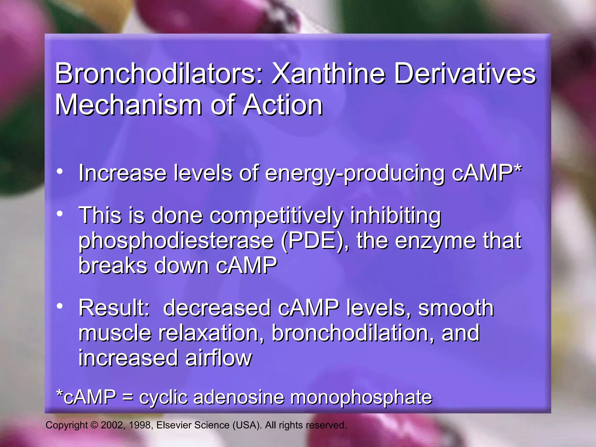 bronchodilators | PPT