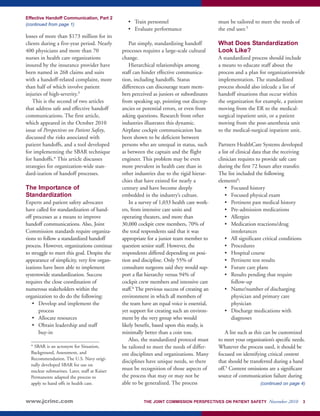 Joint Commission- SBAR Pt2- Dec10 copy | PDF