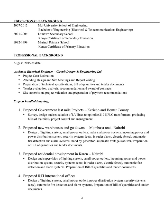 muok cv | PDF