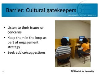 Overcoming Barriers to Community Engagement | PPTX